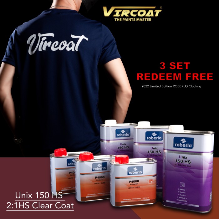 ROBERLO, HS150, HIGH SOLID CLEAR, LAQUER, TOPCOAT,