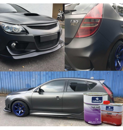 roberlo, dual matt, matt clear, auto refinishing, clear coat, 2k clear ...