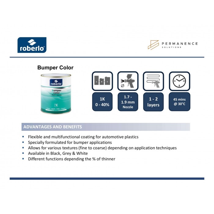 ROBERLO, BUMPER COLOR, BUMPER REPAIR, BUMPER REPAINT
