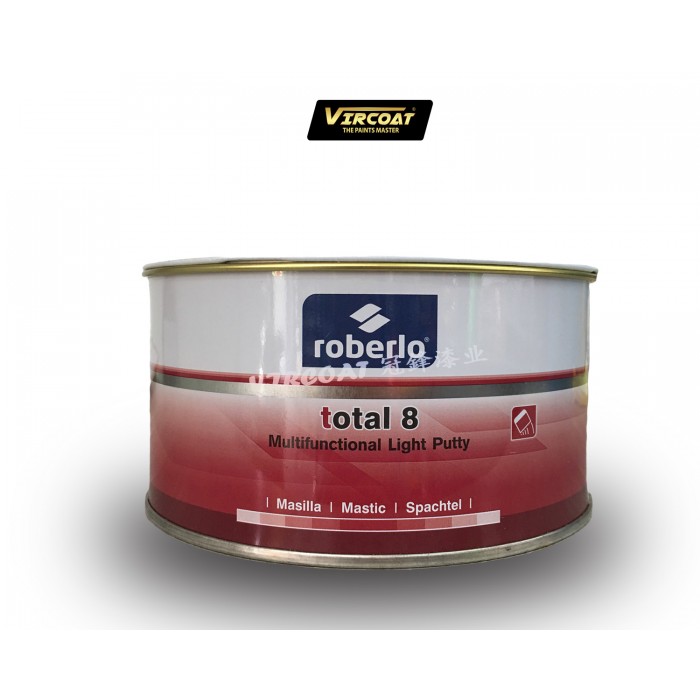 ROBERLO MULTIFUNCTIONAL LIGHT PUTTY TOTAL 8 1LTR