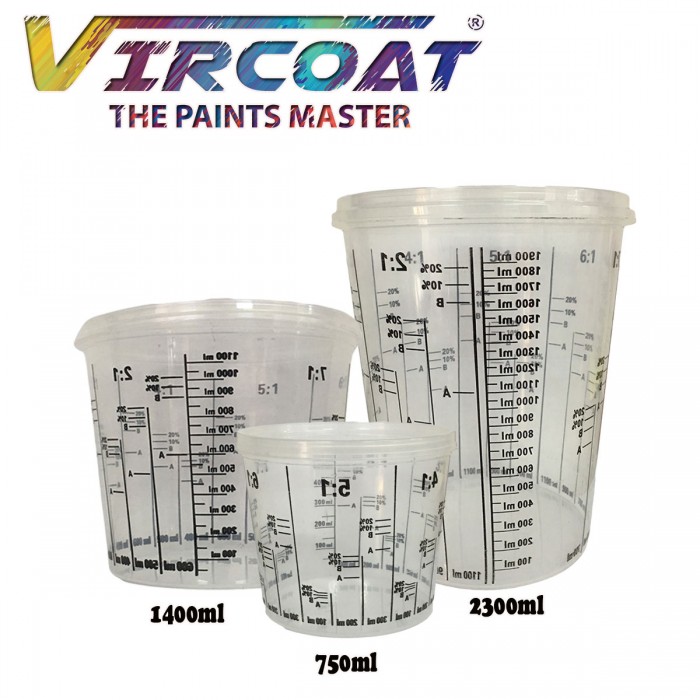 Mixing Cup for car paint / Automotive Paint Mixing Cup Paint Measuring ...