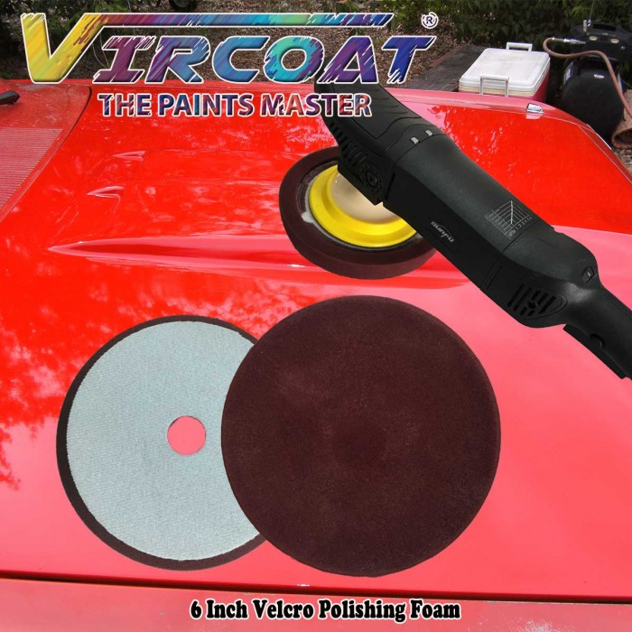 5/ 6 Inch Velcro type Polishing Foam Pad