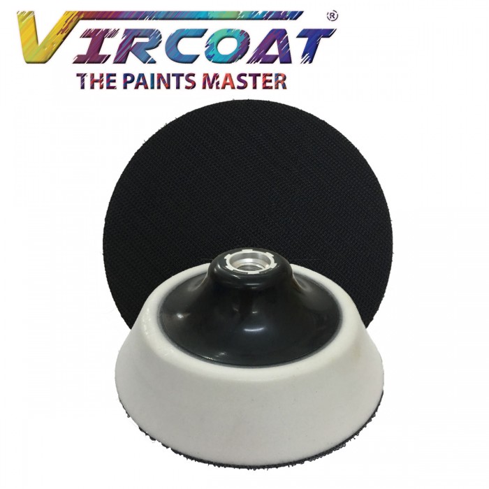 5 INCH Professional Polisher Buffer Flex Velcro Backing Plate