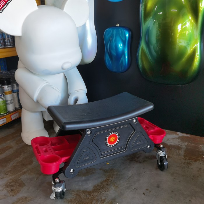 detailing cart, detailing seat, storage for car wash, Mechanic Stool ...