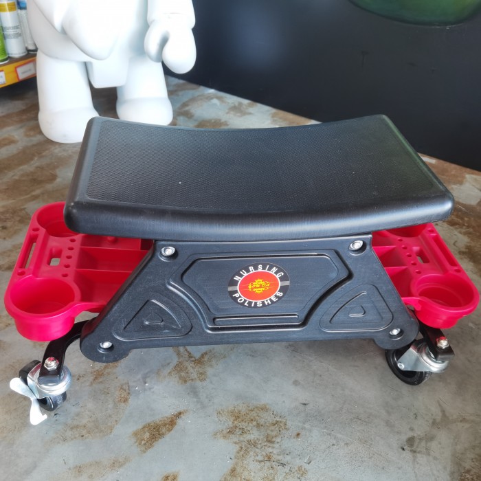 detailing cart, detailing seat, storage for car wash, Mechanic Stool ...