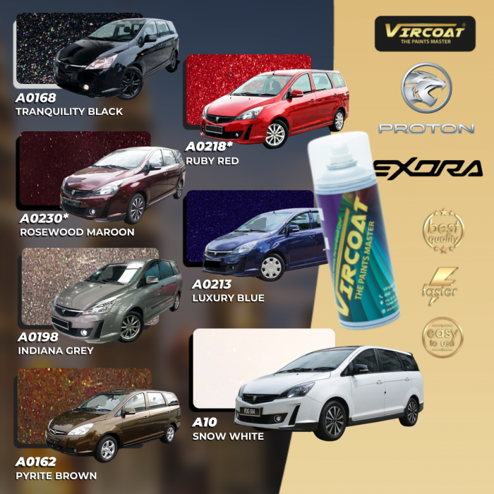 proton exora, touch up paint, sport rim paint, plastic primer, sport ...