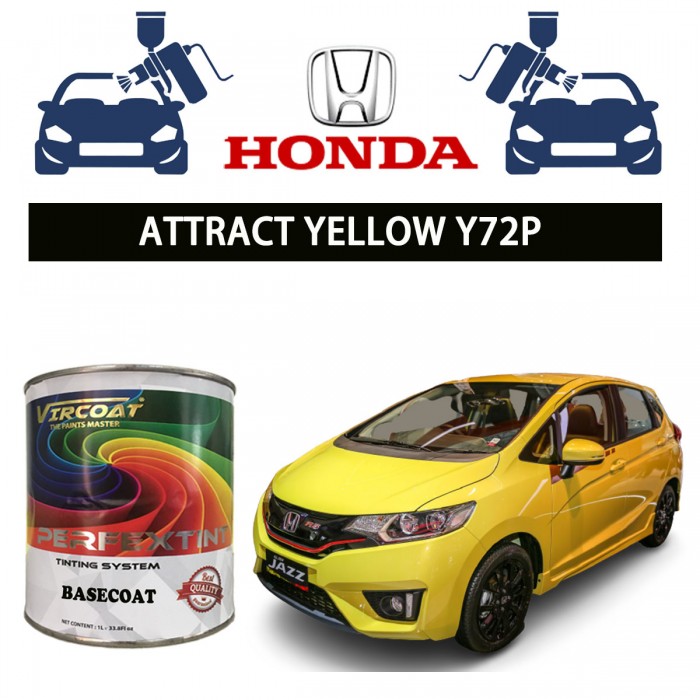 Vircoat Honda Jazz Automotive Paint Car Paint /Cat Kereta Honda Jazz 1 ...