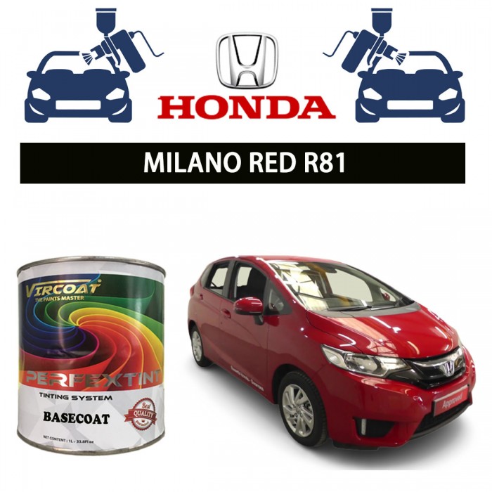 honda jazz red colour code