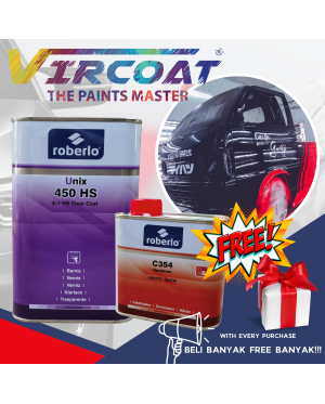 ROBERLO, HS450, CLEARCOAT, LAQUER, 2 1 CLEAR, HS250, HS150