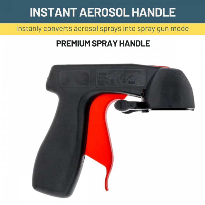 [ Spray Handle Aerosol ] Tin DIY Tool Plug & Spray Can Handle Motor ...