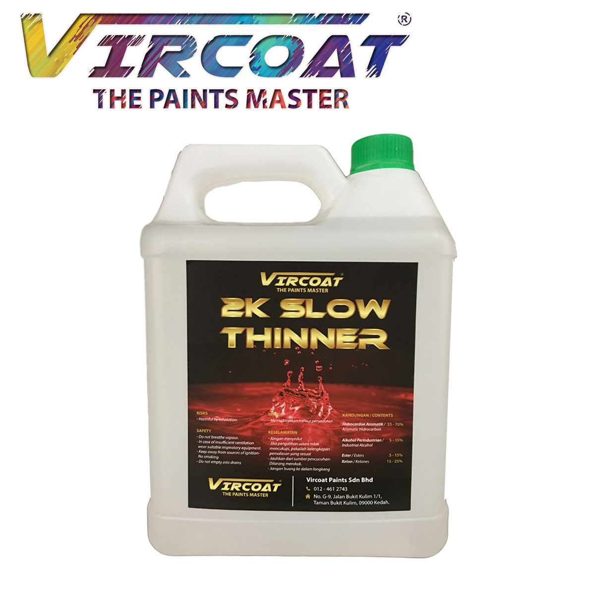 VIRCOAT Slow Thinner 5 Ltr