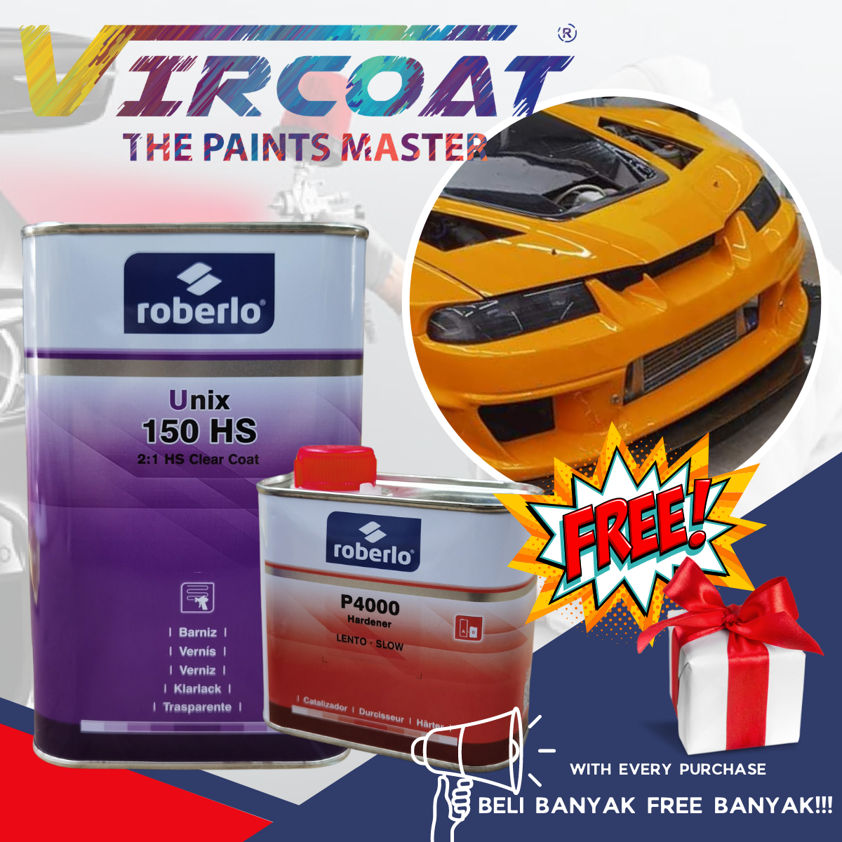 ROBERLO, HS150, HIGH SOLID CLEAR, LAQUER, TOPCOAT,