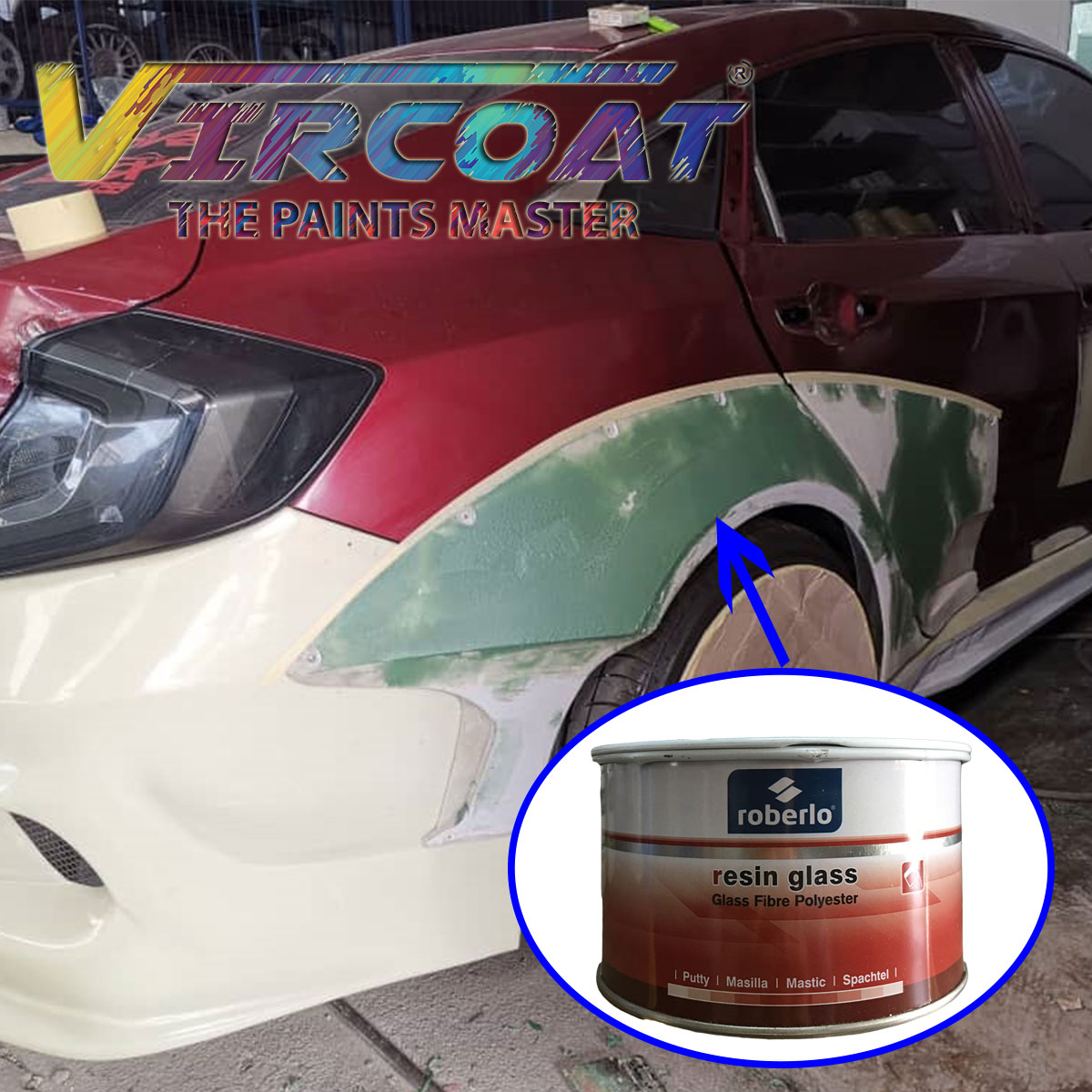 fiber putty, roberlo