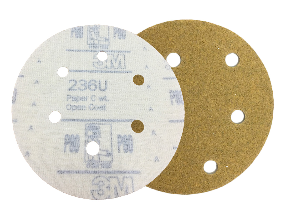 P80/120/240/320 6 Inch 6 Holes Wet Dry Disc Sand Abrasive Paper 10pcs