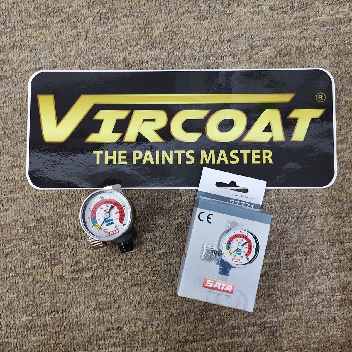 SATA, 27771, SATA AIR GAUGE, SATA AIR VALE, AIR REGULATOR, SPRAY GUN ...