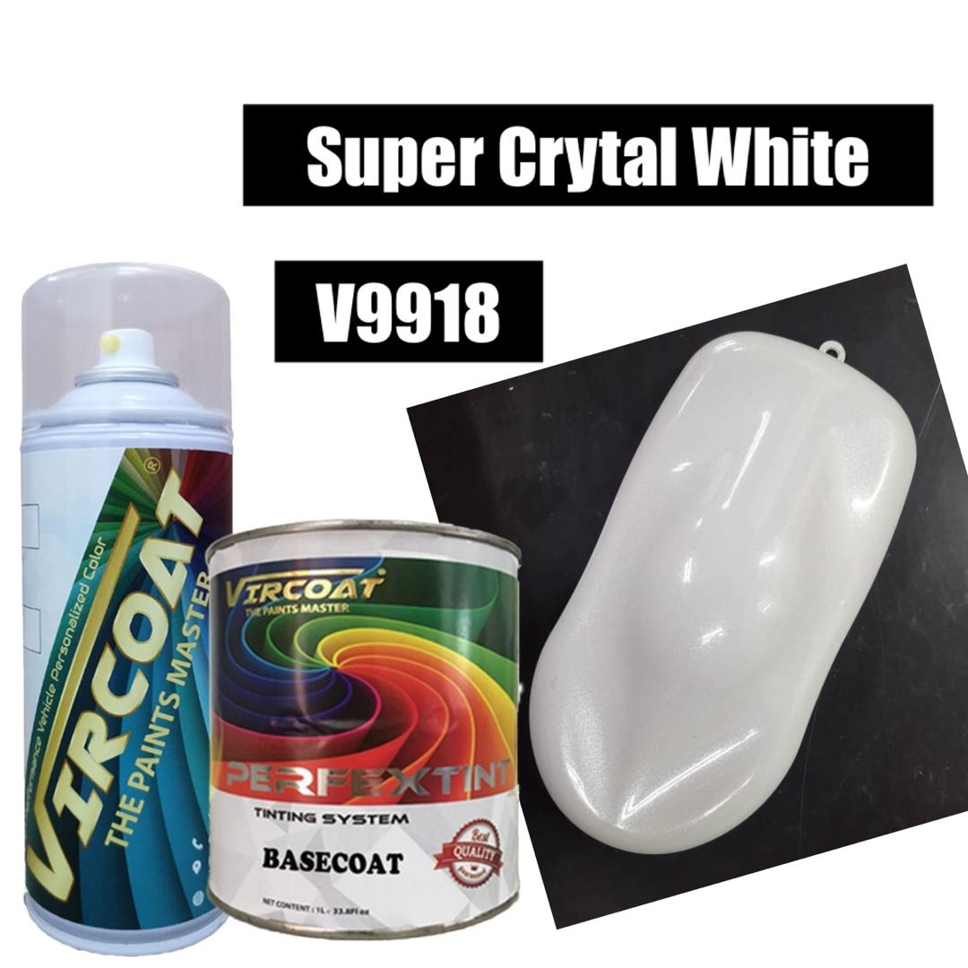 Super White Crystal Vircoat 2K Car Paint Basecoat/ Car Motor Body Paint ...