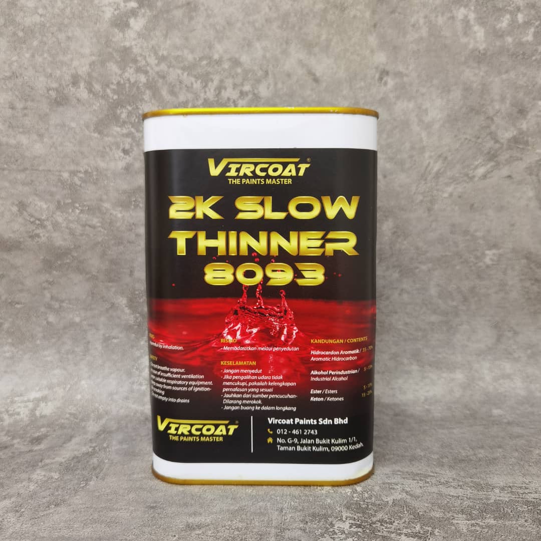 2K THINNER, 2K slow thinner, cat thinner, solvent, auto refinishing ...