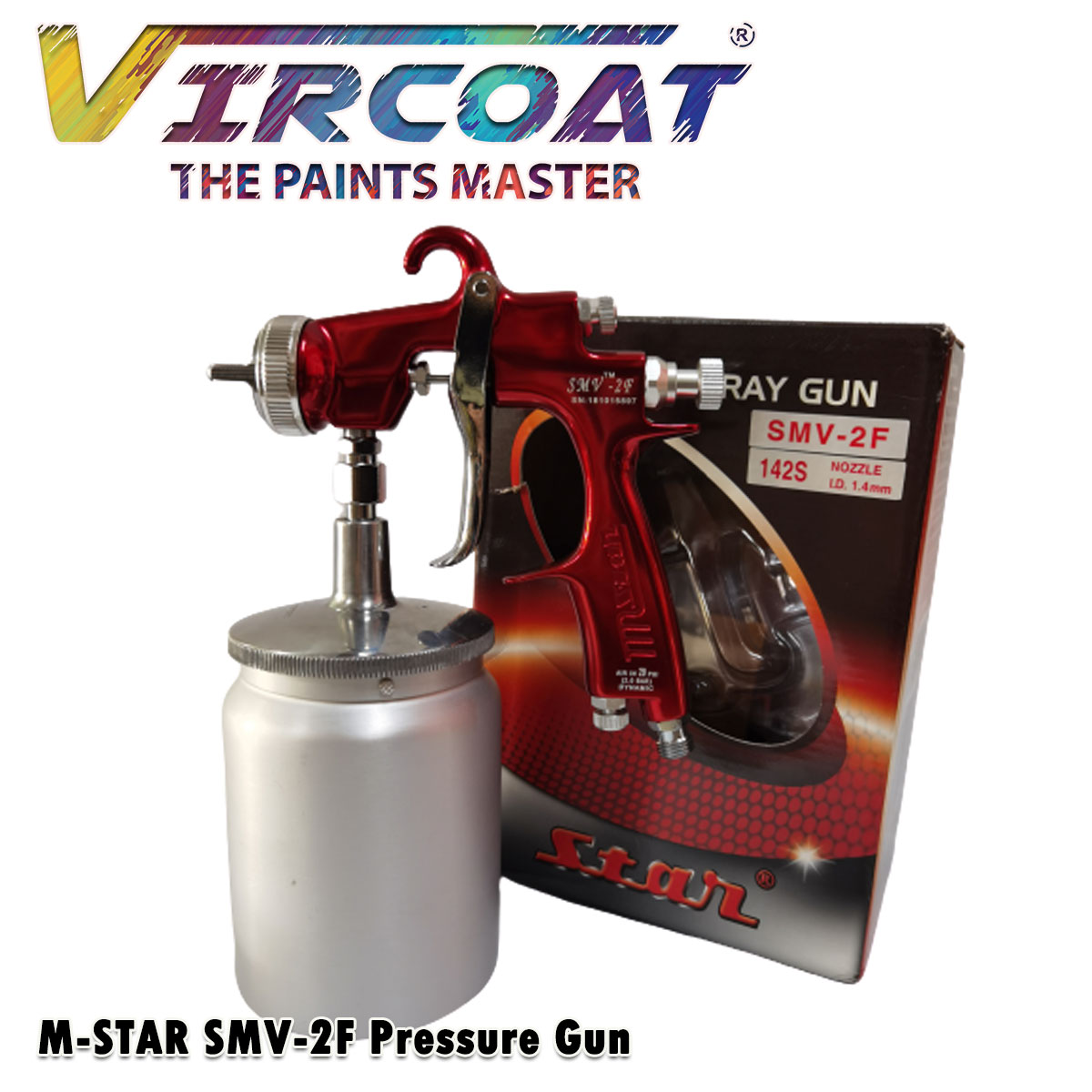m-star, spray gun, suction feed spray gun, auto refinishing, spray tool ...